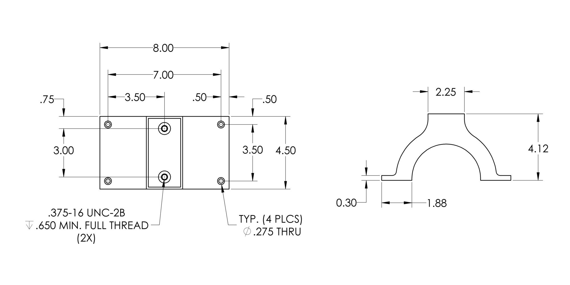 Arch Mount® - 4.12” - ShockTech